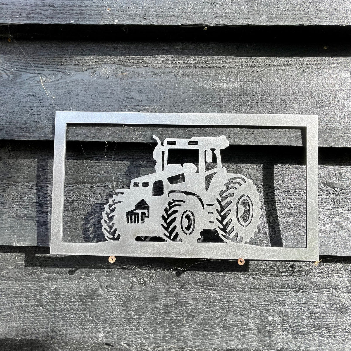 Farm Tractor Metal Art Wall Pane – Suffolk Shed