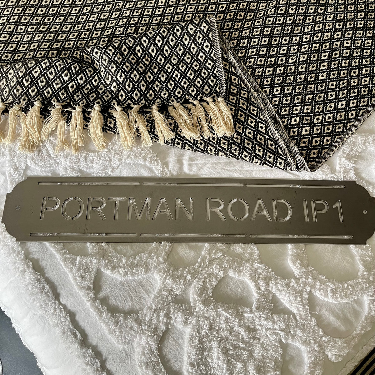 Portman Road - Ipswich Town F.C. Metal Street Sign – Designed & made i ...